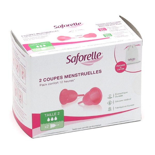 Saforelle Coupe menstruelle - Protection hygiénique réutilisable