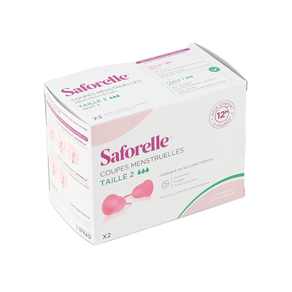 Saforelle Coupe menstruelle - Protection hygiénique réutilisable