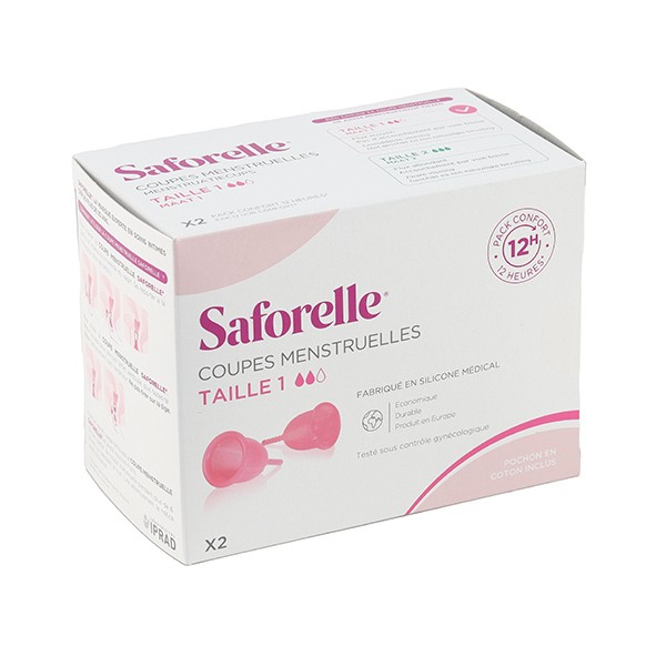 Saforelle Coupe menstruelle - Protection hygiénique réutilisable