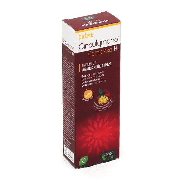 Circulymphe Complexe H crème Hémorroïdes - Douleurs, démangeaisons