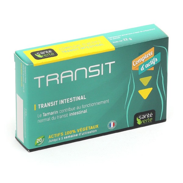 Santé Verte DigestConfort Transit comprimés - Constipation - Tamarin