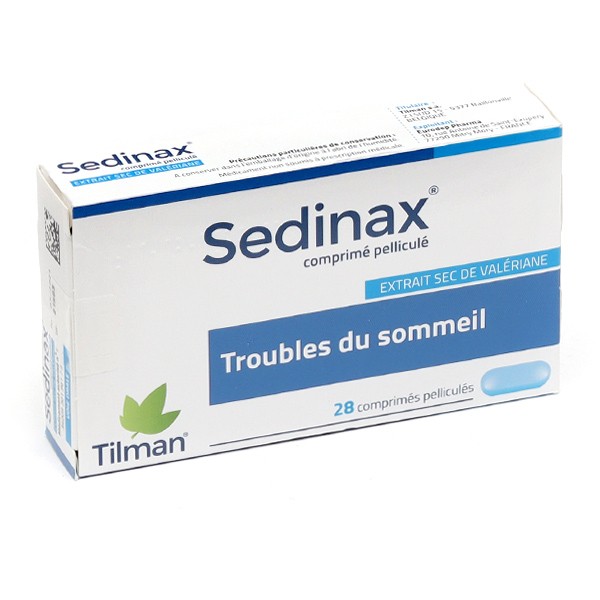 Tilman Sedinax troubles du sommeil - Extrait sec de valériane