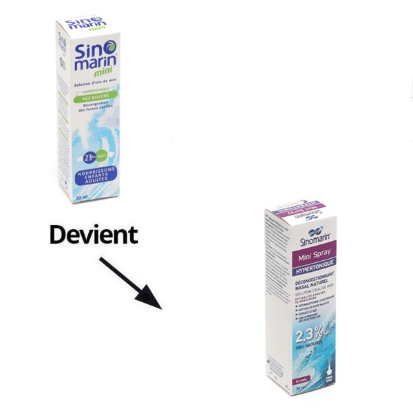 Sinomarin Mini Spray nasal - Nez bouché nourrisson
