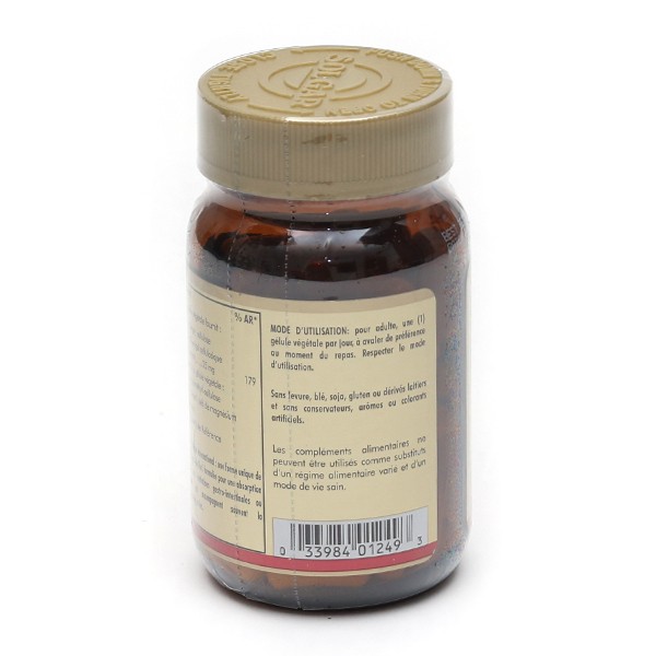 Solgar Gentle Iron Fer doux 25 mg gélules végétales - Grossesse