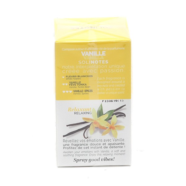 Solinotes Eau de Parfum Vanille - Tonka - Relaxant - Made in France
