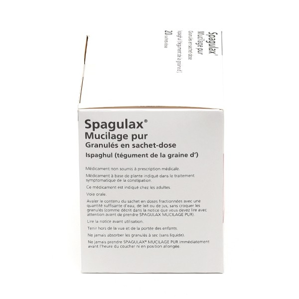 Spagulax Mucilage pur granulés sachet - Laxatif de lest - Constipation