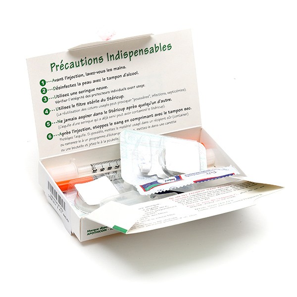 Steribox 2 kit - Usagers de drogues par voie injectable - Prévention