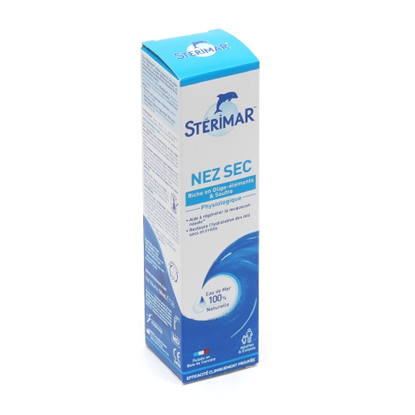 Stérimar Spray Nez sec - Hydratation fosses nasales - Chirurgie, clim