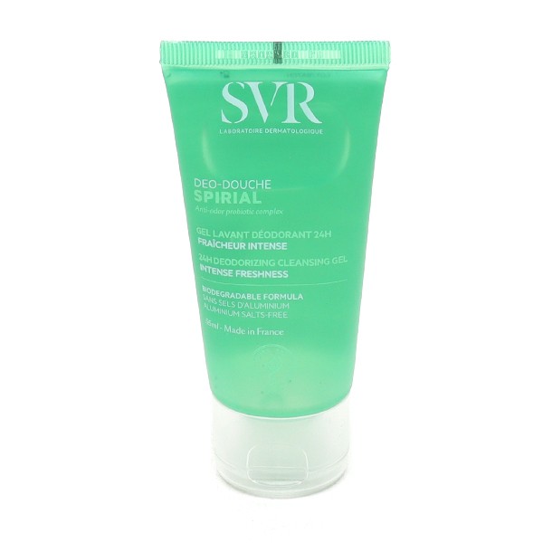 SVR Spirial Déo-douche - Déodorant lavant - Fraîcheur intense