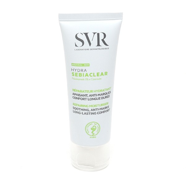 SVR Sebiaclear Hydra soin réparateur hydratant - Confort - Acné