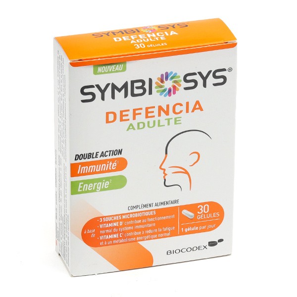 Symbiosys Defencia Adulte gélules - Probiotiques - Immunité