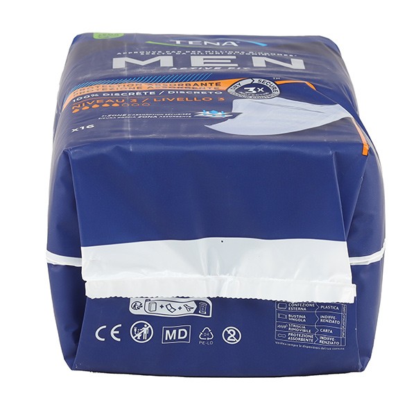 Tena Men Active Fit Protection absorbante Niveau 3 - Incontinence urinaire