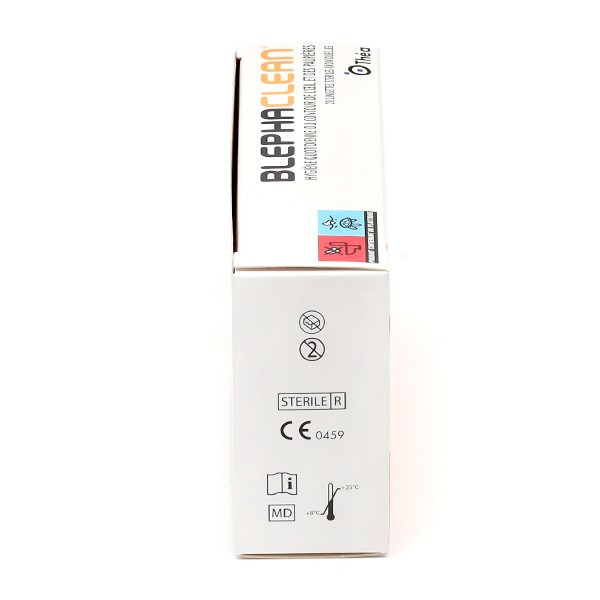 Blephaclean compresse imprégnée stérile – Hygiène des paupières