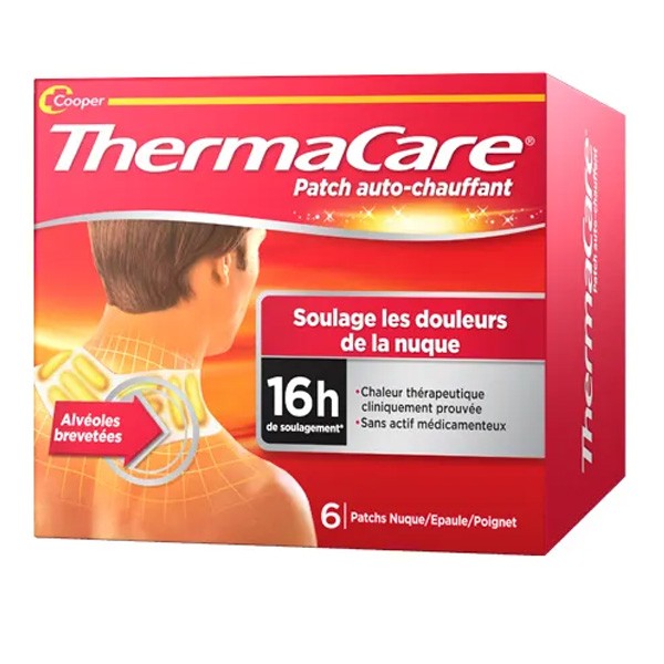 Thermacare patch auto-chauffant nuque épaules poignet - Douleurs
