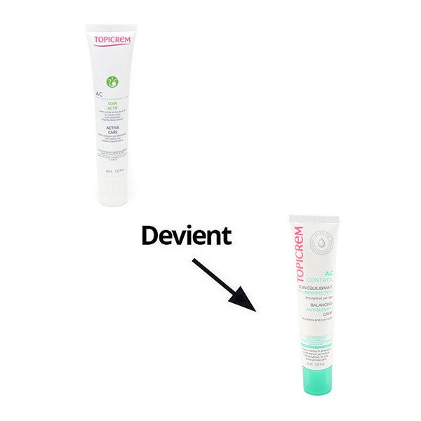 Topicrem AC Control soin équilibrant Anti imperfections - Acné