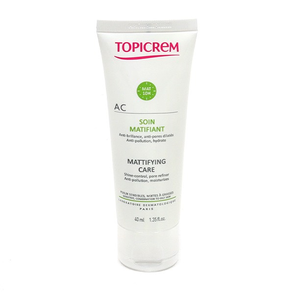 Topicrem AC Soin matifiant - Anti-imperfections - Pharmacie en ligne