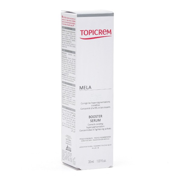Topicrem Mela Sérum booster 30ml - Soin anti taches brunes - Teint