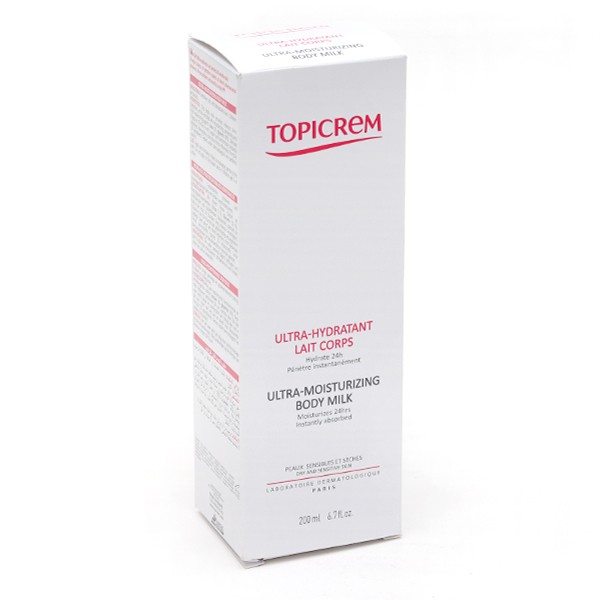 Topicrem lait corps ultra-hydratant - Peau déshydratée, toute la famille
