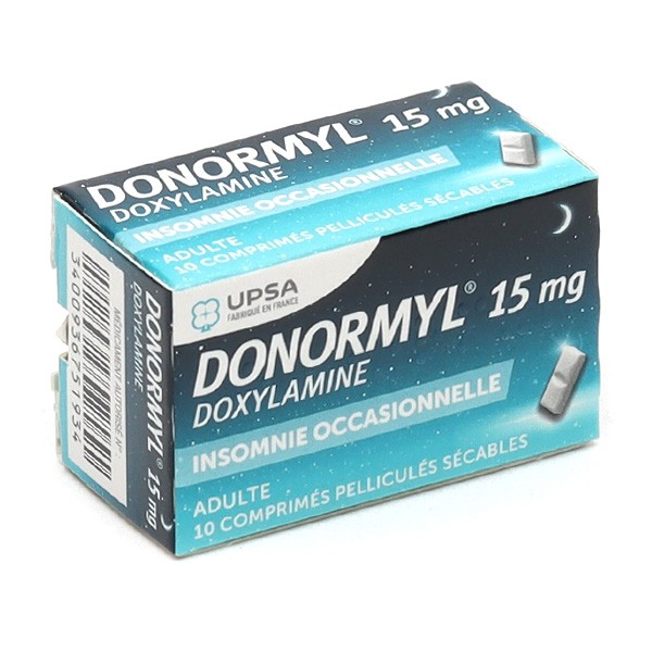 Donormyl comprimés sécables - Médicament pour dormir - Insomnie