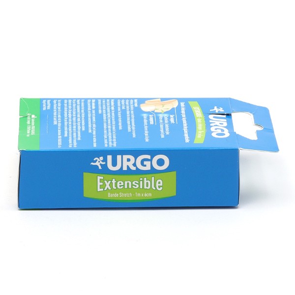 Urgo extensible Bande à découper 1m x 6cm - Compresse anti-adhérente