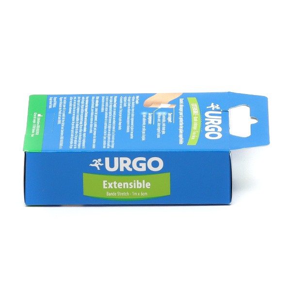 Urgo extensible Bande à découper 1m x 6cm - Compresse anti-adhérente
