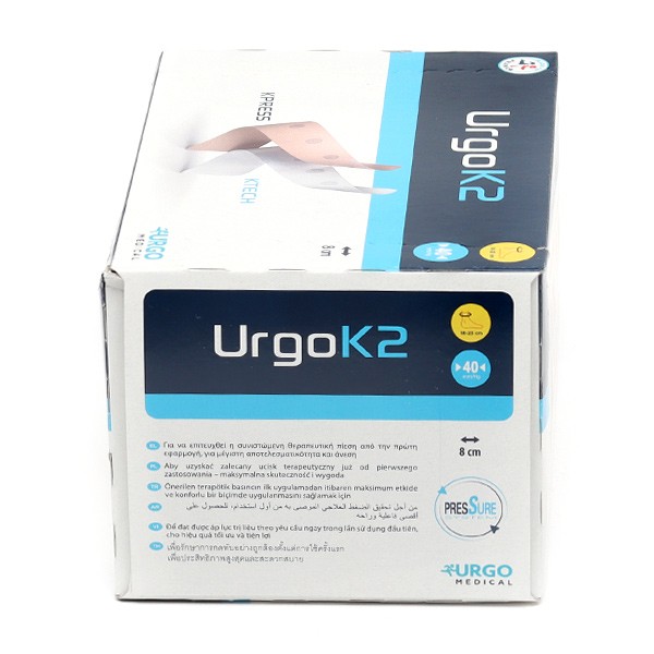 Bande de contention Urgo K2 - Ulcère de jambe - Insuffisance veineuse