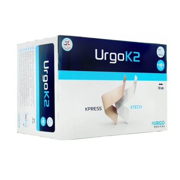 Bande de contention UrgoK2 - Insuffisance veineuse - Ulcère de jambe