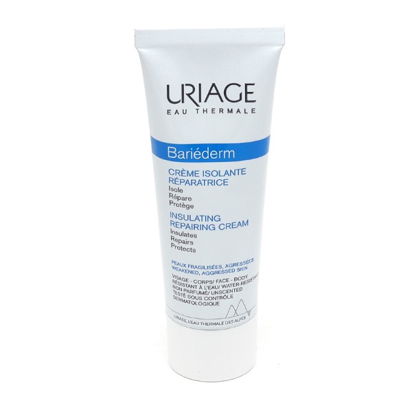 Uriage Bariéderm crème isolante réparatrice visage et corps, eczéma