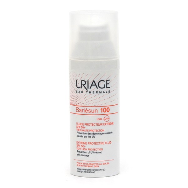Uriage Bariésun 100 Fluide protecteur extrême SPF50+ 50ml - Fini sec