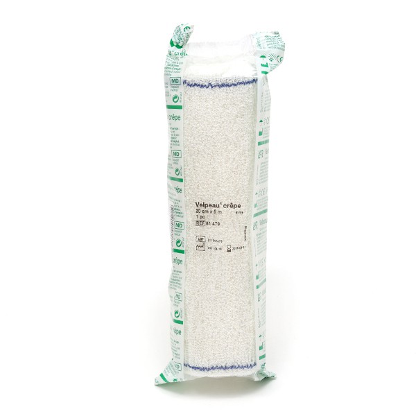 Velpeau bande crêpe 100% coton pour pansement - Compression