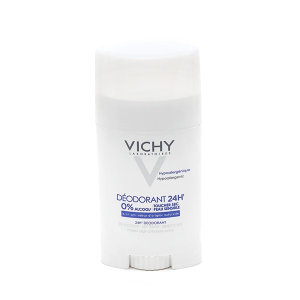 Vichy deodorant soin 24h stick - Transpiration - Sans aluminium