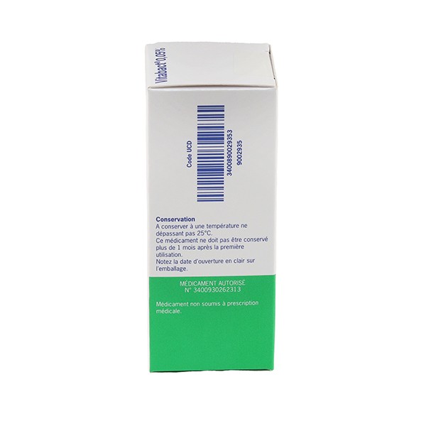 Vitabact collyre antiseptique - Conjonctivite - Goutte yeux rouges