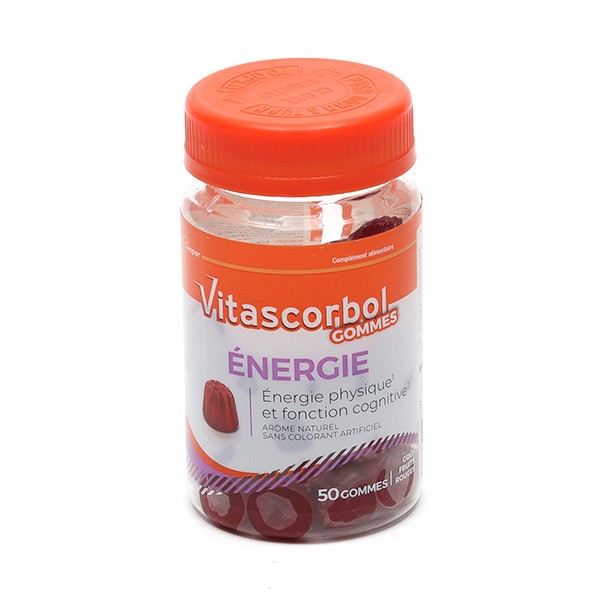 Vitascorbol Energie Gummies - Vitamines et minéraux - Vitalité