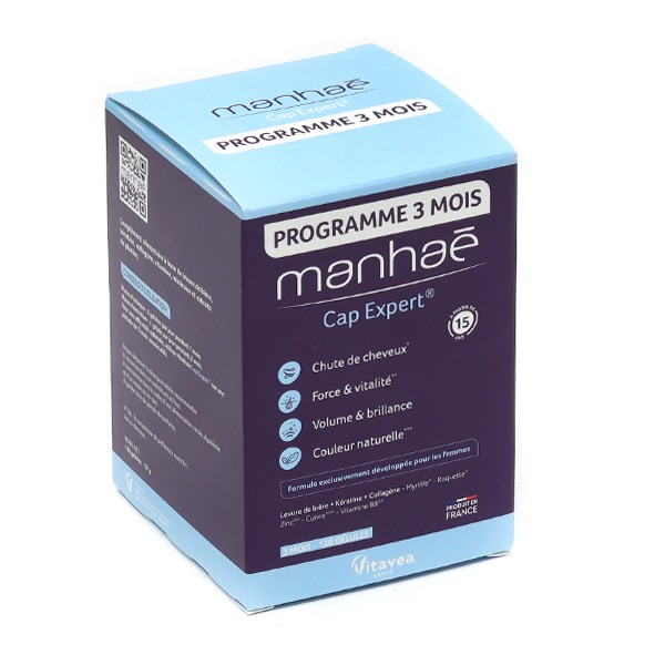 Vitavea Manhaé Cap Expert en gélules - Beauté et santé des cheveux