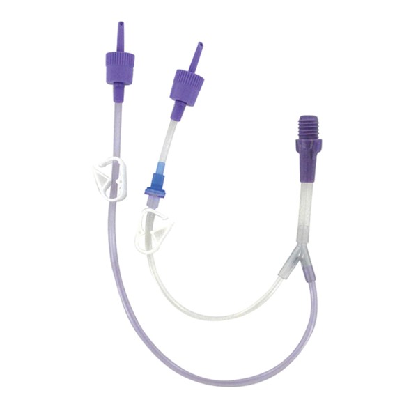 Vygon Adaptateur double ligne pour poches de nutrition entérale