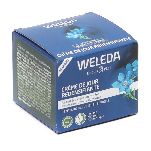 Weleda crème de jour redensifiante Gentiane bleue Edelweiss | Antiride