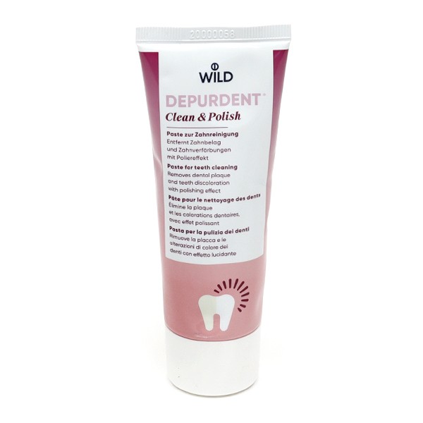 Depurdent Clean & Polish Pâte pour le nettoyage des dents - Blancheur