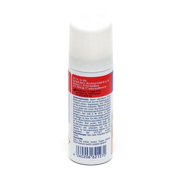 Pansement spray Wundmed 40ml - plaie superficielle - imperméable