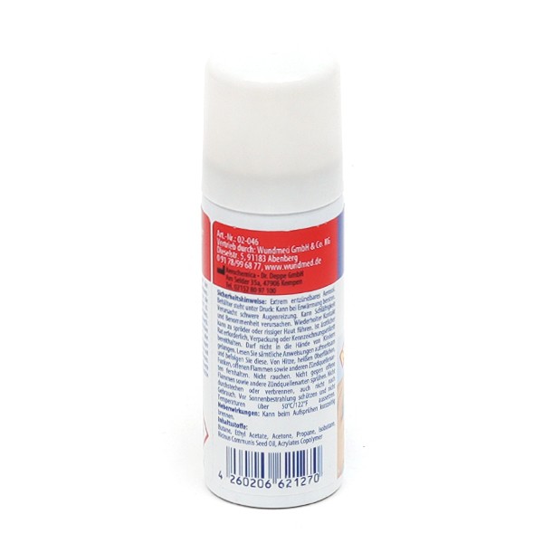 Pansement spray Wundmed 40ml - plaie superficielle - imperméable