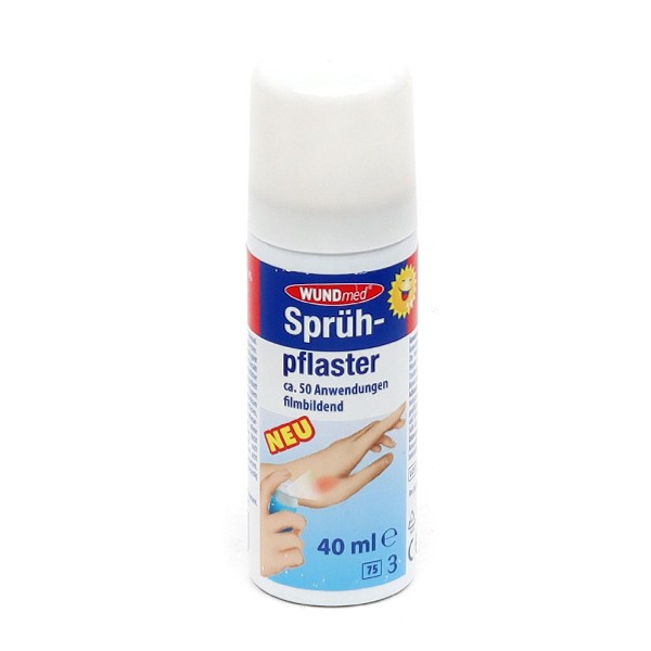 Pansement spray Wundmed 40ml - plaie superficielle - imperméable
