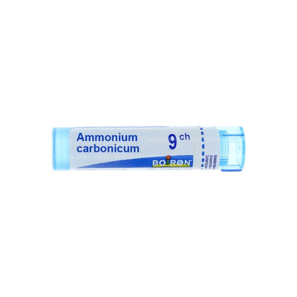Ammonium carbonicum Granules Homéopathiques laboratoire Boiron