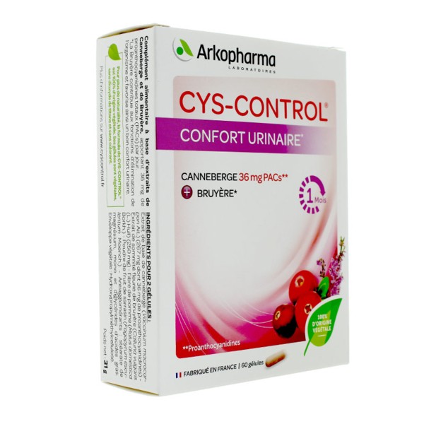 Arkopharma Cys-control confort urinaire - Cystite - Cranberry