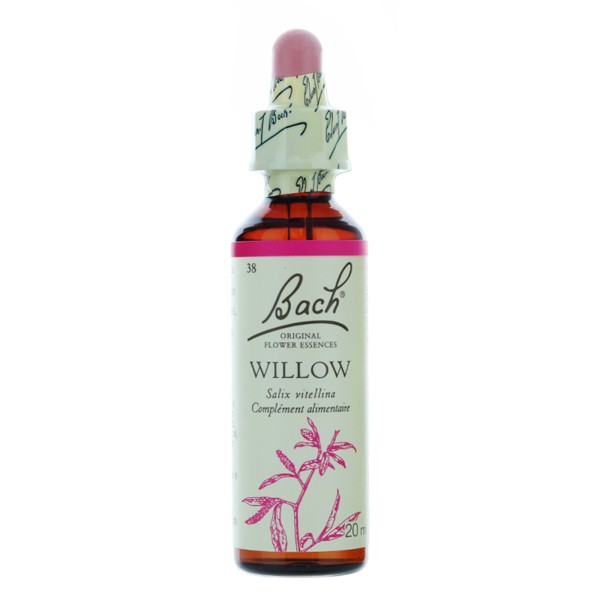 Fleur de Bach Willow (Saule) gouttes n°38 - Positivité