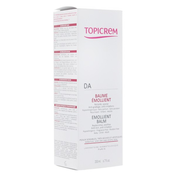 Topicrem DA baume émollient pour peaux atopiques - Dès la naissance