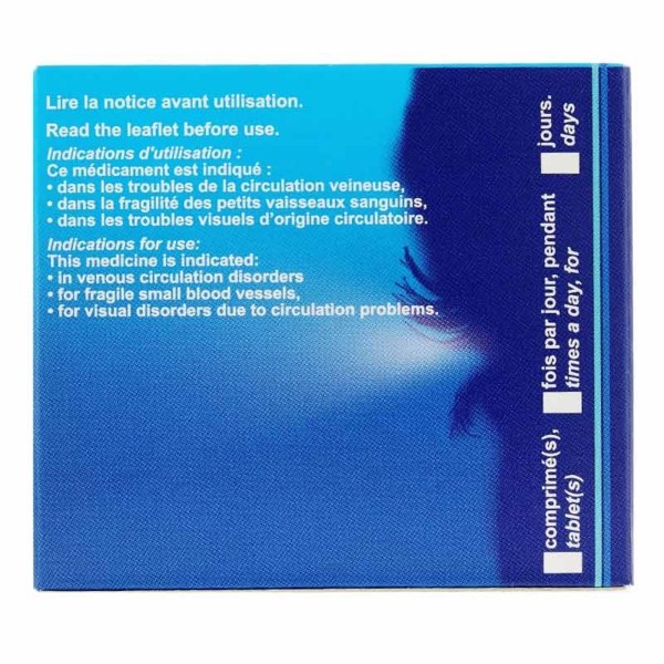 Difrarel 100 mg 60 comprimés pour circulation sanguine - Jambes lourdes