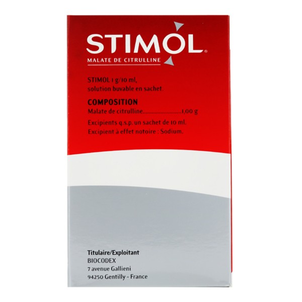 Stimol solution buvable boite de 36 sachets - Fatigue passagère