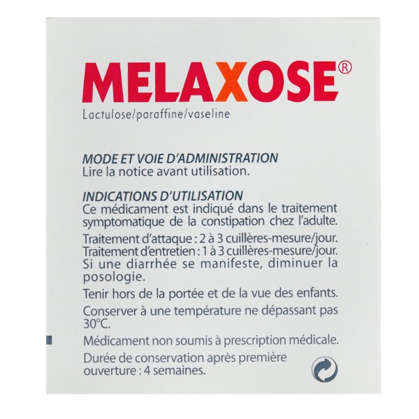 Melaxose gelée orale pot de 150 g - Médicament contre la constipation