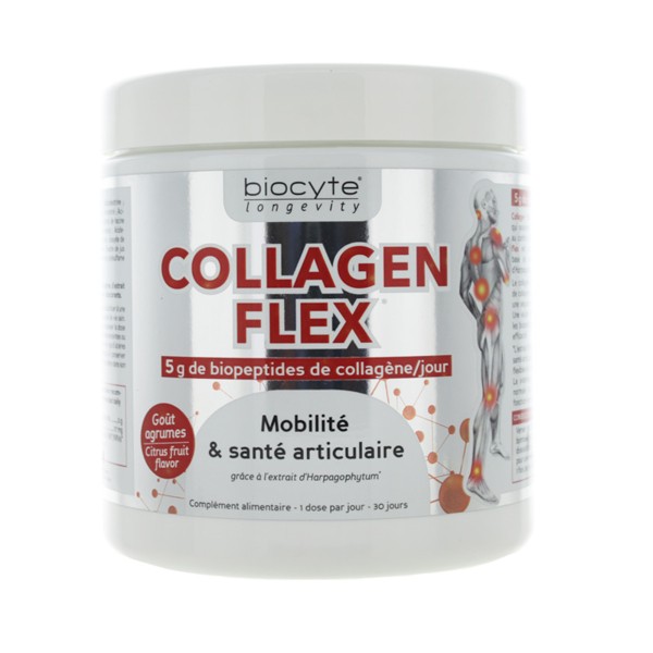Biocyte Collagen Flex poudre - Mobilité et santé articulaire