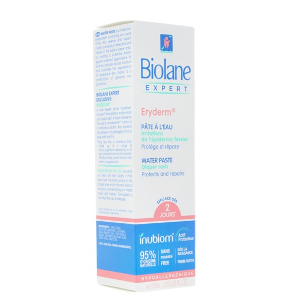 Biolane Expert Pâte à l'eau Eryderm - Erythème fessier