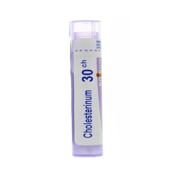 Cholesterinum en tubes granules homéopathiques Boiron - Cholesterol